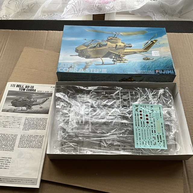 FUJIMI 1/72 BELL AH-1S Tow Cobra - # - *SEALED BAGS* $29.86 - PicClick AU