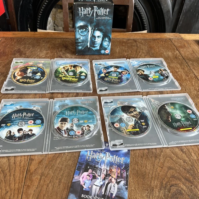 HARRY POTTER - The Complete, 8-Film Collection, DVD Box Set In Vgc EUR ...