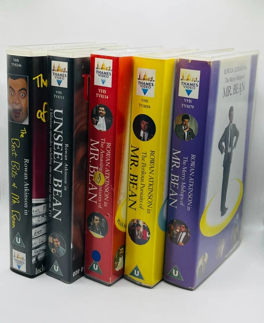 COLLECTION OF MR Bean VHS Video Tapes (U) Rowan Atkinson £24.99 ...