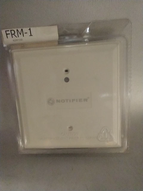 NOTIFIER FRM-1 ADDRESSABLE fire alarm control relay - NEW £32.10 ...