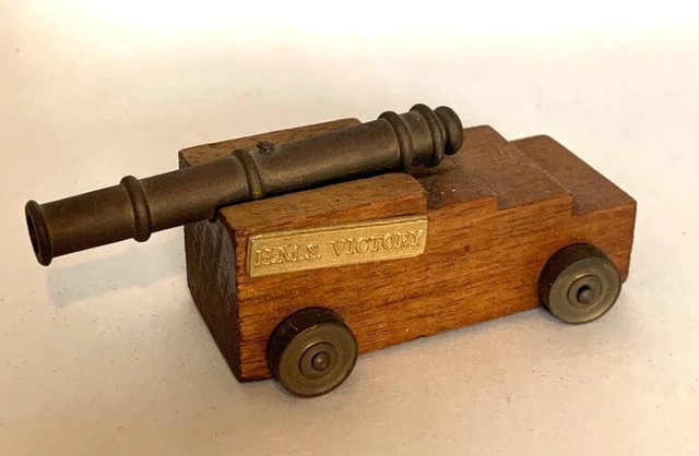 HMS VICTORY SALVAGED Oak Miniature Replica Deck Gun £21.52 - PicClick UK