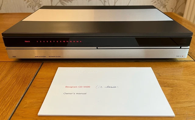 BANG & OLUFSEN B&O Beogram CD 5500 CD Compact Disc Player Type 5132 - SERVICED £339.99 - PicClick UK