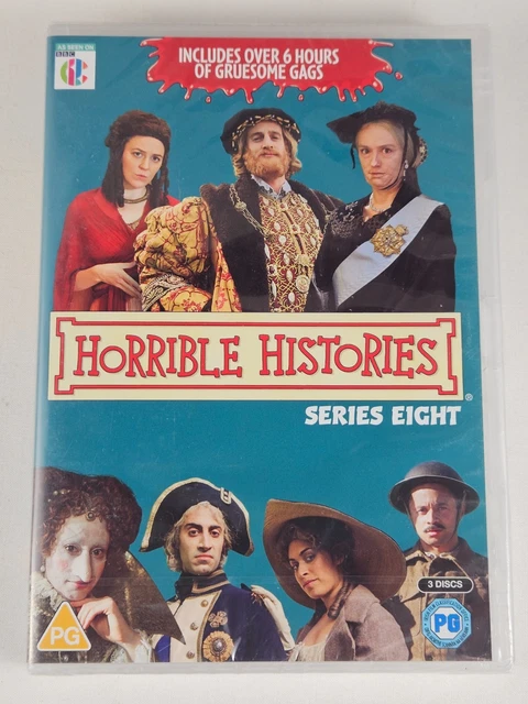 HORRIBLE HISTORIES: SERIES 8 DVD (New & Sealed) Region 2,4 $19.99 ...