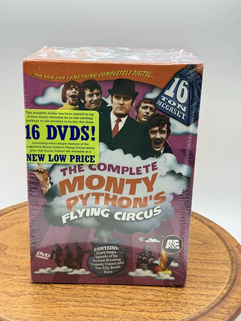THE COMPLETE MONTY Python's Flying Circus 16 Ton Megaset - NEW Factory ...