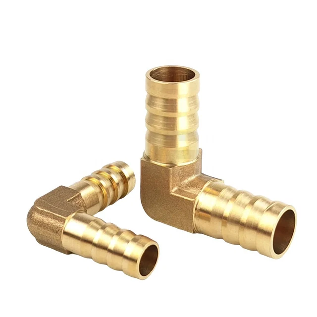 RELIABLE WATER AND Gas Pipe Connector L Shaped Copper Elbow for ...