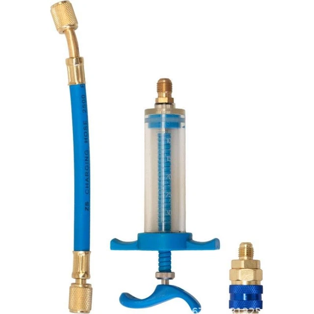 AUTOMATIC AIR CONDITIONING Oil/dye Injector,';'/ EUR 14,12 - PicClick FR