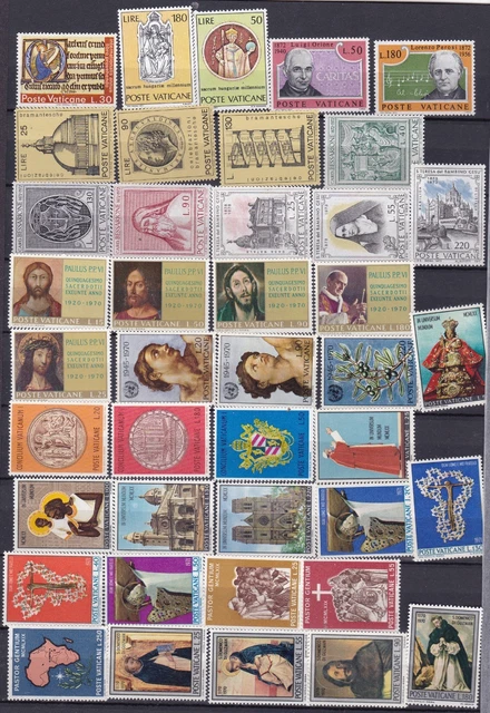 POSTE VATICANE STAMPS £5.24 - PicClick UK