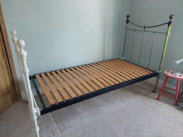 JOHN LEWIS METAL Frame Bed - Needs Repainting £5.43 - PicClick UK