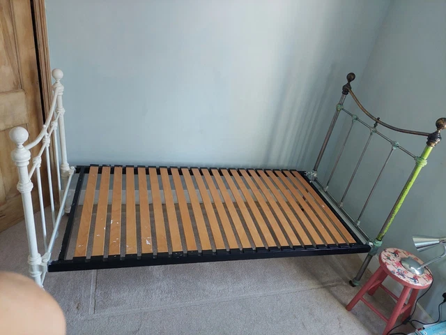 JOHN LEWIS METAL Frame Bed - Needs Repainting £5.43 - PicClick UK