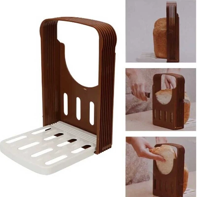 SLICER CUTTING SLICING Guide Kitchen Tool Practical Bread Cutter Loaf ...