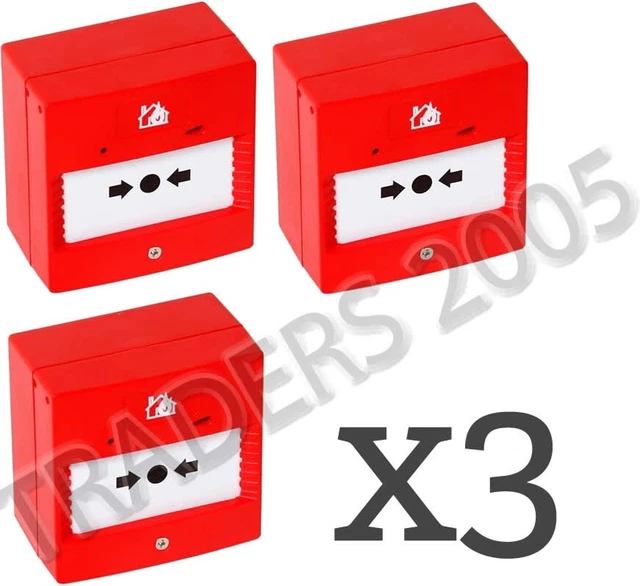 FIKE SURFACE MOUNTED 2-Wire Manual Call Point Twinflex Fire Alarm ...