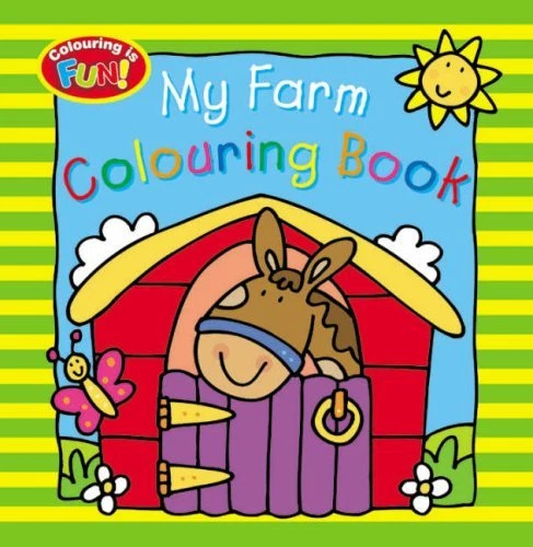 MY FARM COLOURING Pads (Colouring is Fun)- £3.27 - PicClick UK