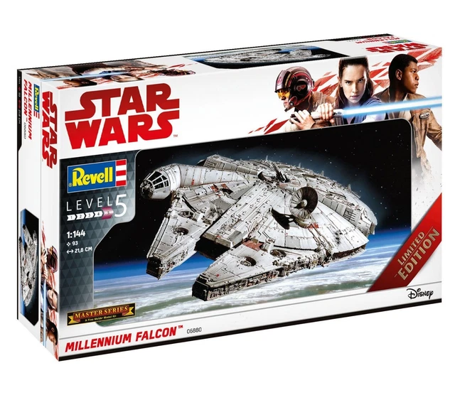 REVELL LEVEL 5 Model Kit 1:144 Star Wars Millennium Falcon Limited ...