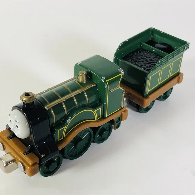 THOMAS THE TRAIN Emily Tank Engine Tender Diecast Friends Take Play ...