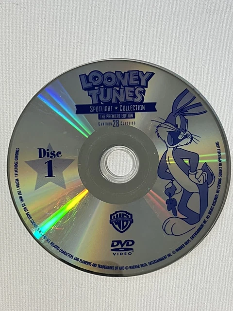 LOONEY TUNES - Spotlight Collection (DVD Only) Replacement Disc Number ...
