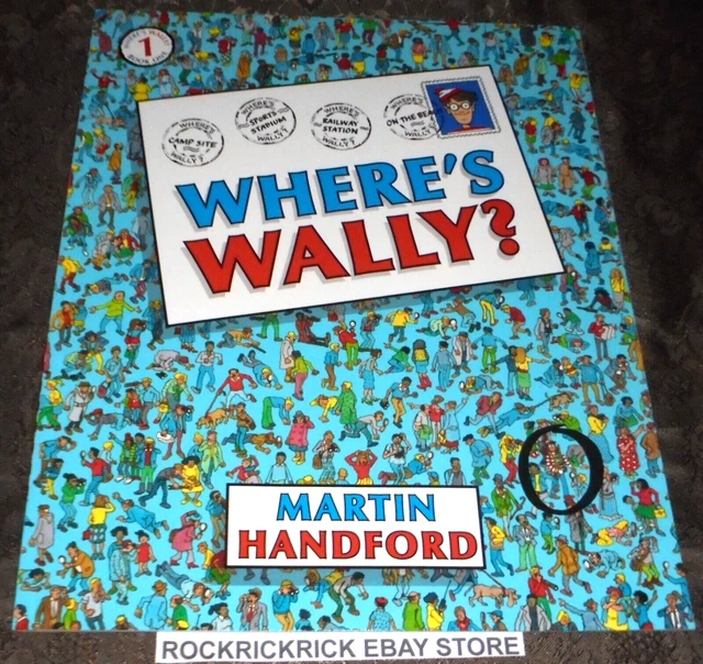 WHERE'S WALLY? VOLUME One By Martin Handford 25Cm X 30Cm £5.13 ...