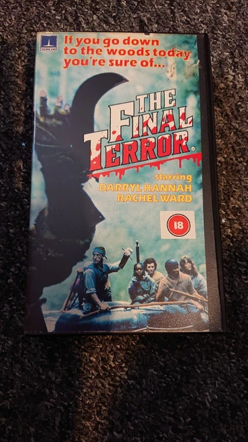 THE FINAL TERROR Vhs pre cert darryl hannah Rachel ward very rare £25. ...