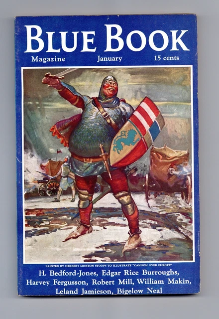 BLUE BOOK PULP / Magazine Jan 1936 Vol. 62 #3 VG TRIMMED £52.50 ...