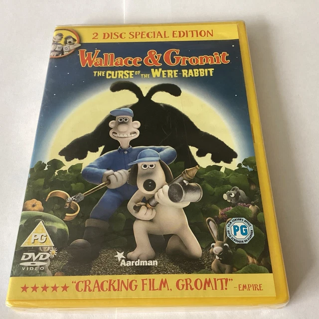 WALLACE AND GROMIT: The Curse Of The Were Rabbit (DVD, 2006) FREE UK ...