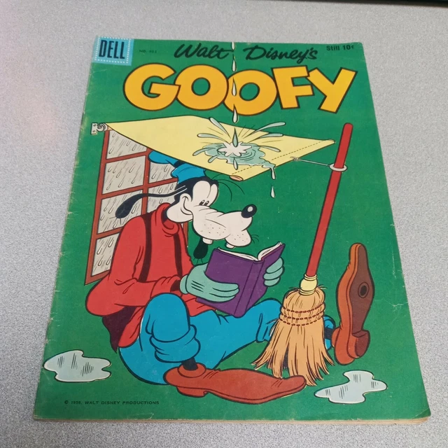 FOUR COLOR #952, Walt Disney's Goofy, 1958 Dell Comic Book Cartoon EUR ...