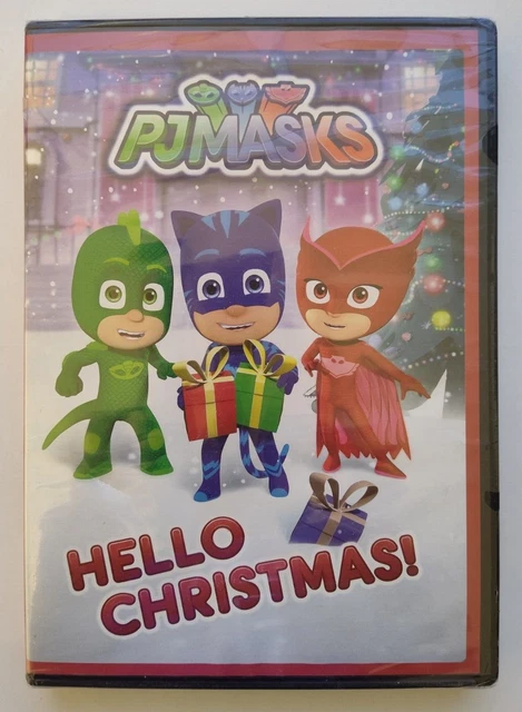 PJ MASKS: HELLO Christmas (DVD, 2017) with shiny slip cover, excellent ...