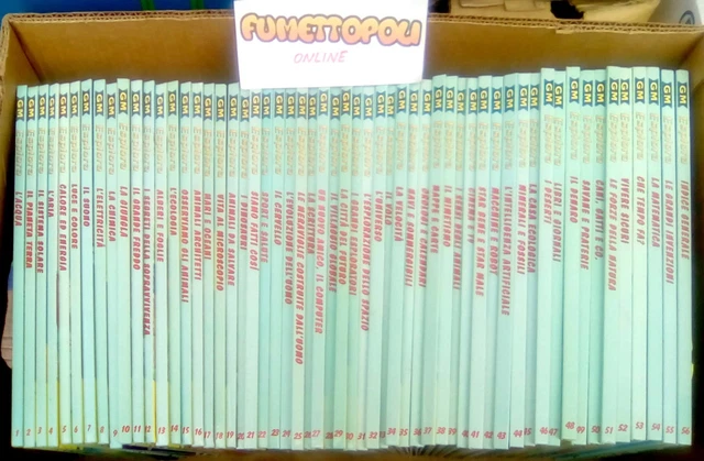 ESPLORA DISNEY GM DeAGOSTINI Junior 56 voll. serie completa Usata ...