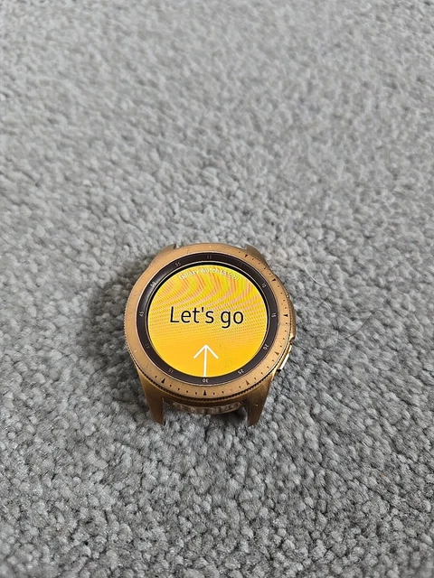 SAMSUNG GALAXY WATCH 42mm SM-R810 Rose Gold *read Description* AM20 £19 ...