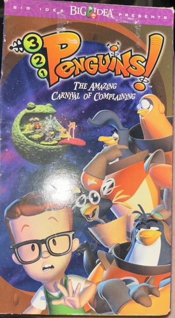 3-2-1 PENGUINS VHS The Amazing Carnival of Complaining Big Idea £9.30 - PicClick UK