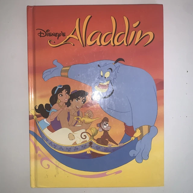DISNEY'S ALADDIN STORYBOOK Disney Classic Series Vintage 1992 FLAW READ ...