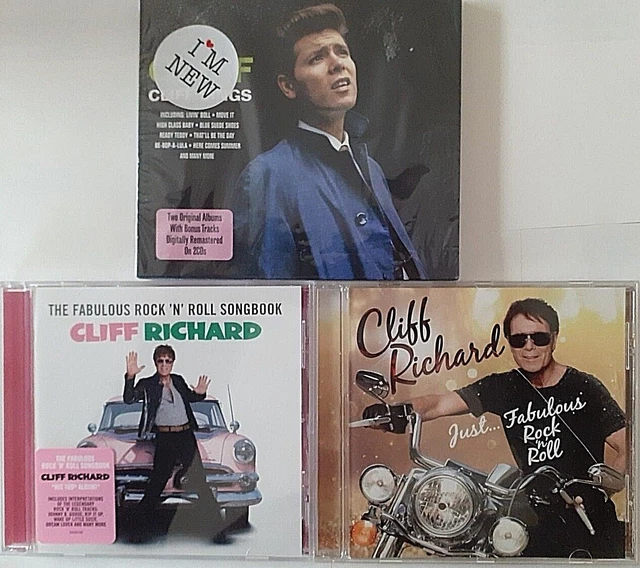 CLIFF RICHARD CD Job Lot - Cliff/Cliff Sings + bonus - Just Fab Rock'n ...