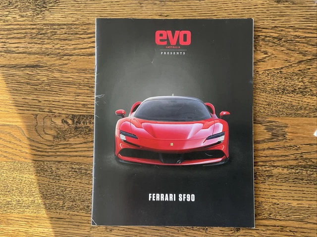 2020 FERRARI SF90 Evo Magazine Laferrari Enzo 288Gto F50 F40 Brochure ...