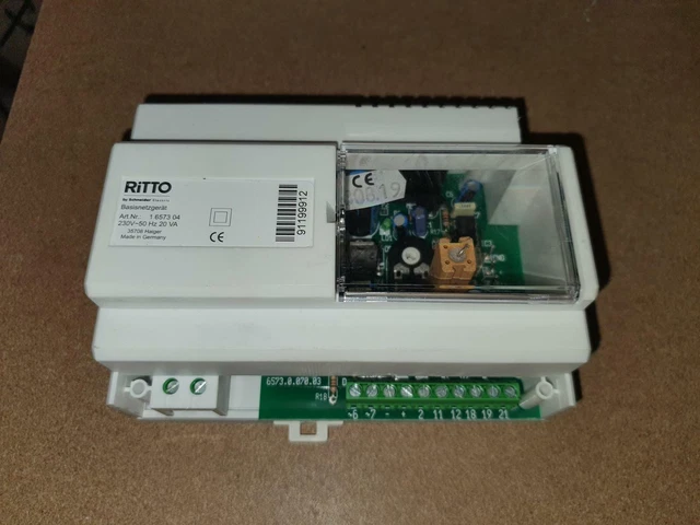 RITTO 16573/04 NETZGERÄT Netzteil Trafo 230V 27 VA 1 6573.04 1 6573 04 ...
