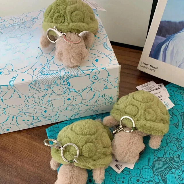 MR. TIMMY TURTLE Pendant Keychain Cute Girl Bag Doll Plush Toy Doll ...