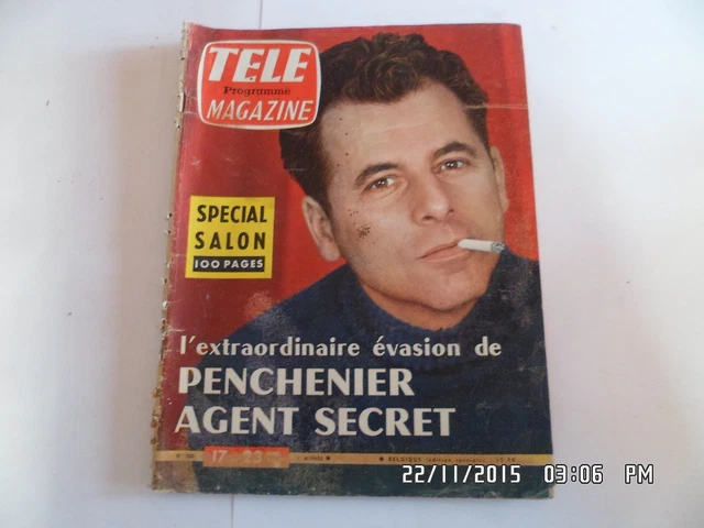 TELE MAGAZINE N°308 17/09/1961 Georges Penchenier Special Salon I69 EUR ...