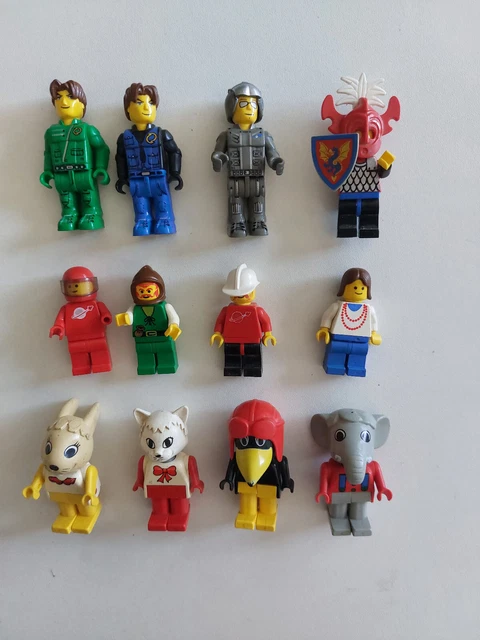 LEGO VINTAGE ANNÉE 80 lot de figurines /personnages pour pieces divers EUR 20,00 - PicClick FR