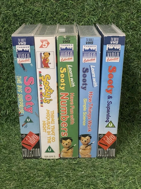 SOOTY CHILDREN’S VHS Tape Bundle Kids Video Tapes X5 £19.99 - PicClick UK