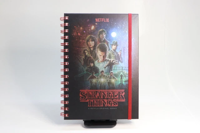 STRANGER THINGS NOTEBOOK Novelty A5 Premium Hardback Pyramid ...