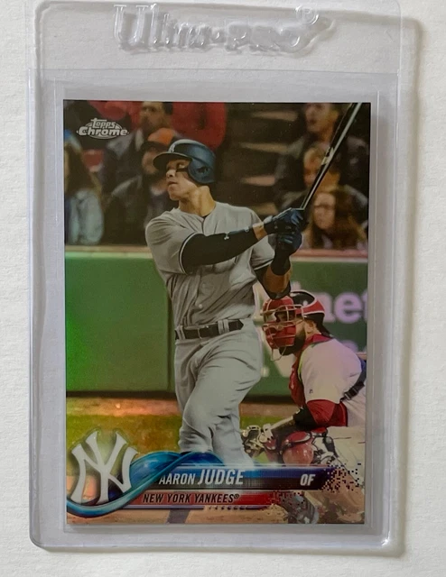 RÉFRACTEUR CHROME AARON Judge 2018 Topps #1 EUR 6,62 - PicClick FR