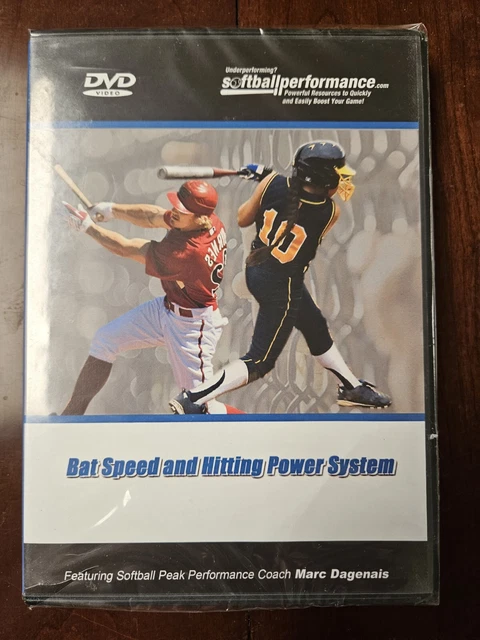 NEW SOFTBALL PERFORMANCE- BAT SPEED & HITTING POWER SYSTEM DVD Marc ...