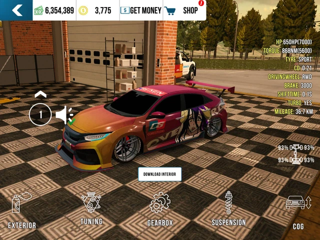 CAR PARKING MULTIPLAYER - Honda Civic Type R (Anime) £2.76 - PicClick UK