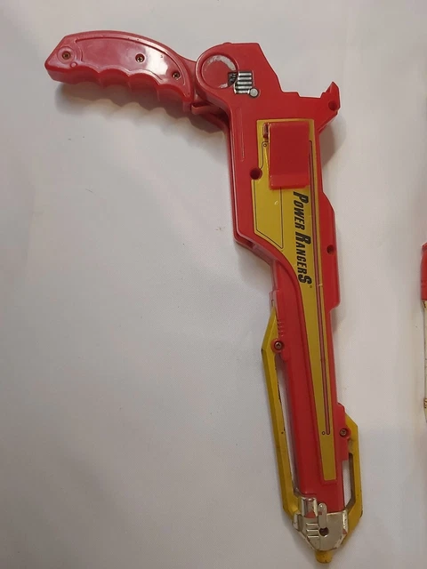 POWER RANGERS NINJA Storm Ninja Sword And Blaster Bandai 2002 Working ...