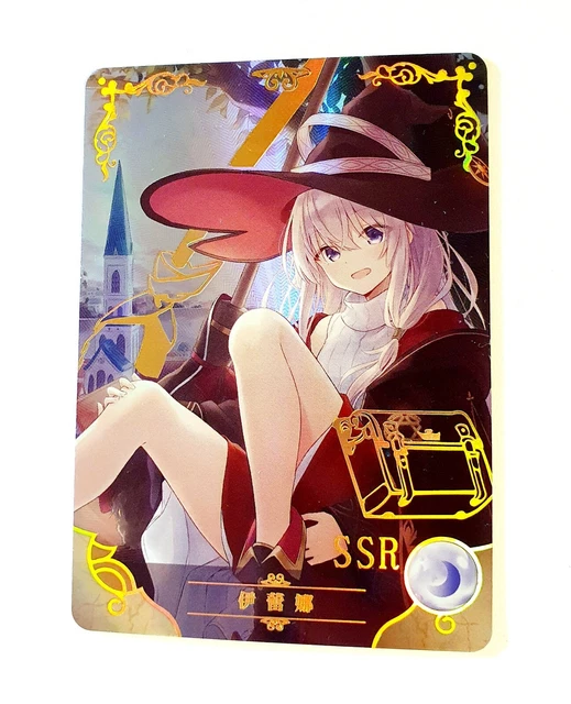 CARTA GODDESS STORY Waifu TCG | Elaina - Strega errante | SSR | NS-2M04-028 EUR 6,95 - PicClick IT