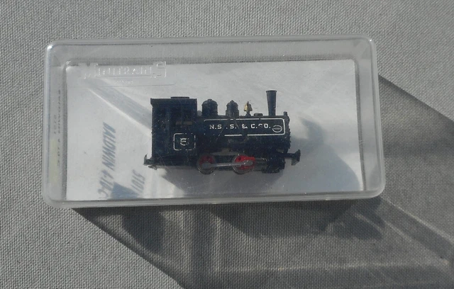 ROCO MINITRAINS H0E / 009 Scale BALDWIN 4-10-C Locomotive Ref 5101 ...