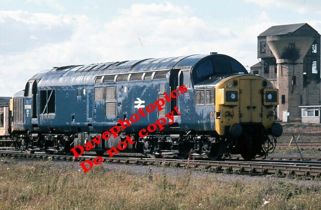 ORIGINAL 35MM Slide Diesel / Engine Railway 37009 Thornaby Jul 1977 £5. ...