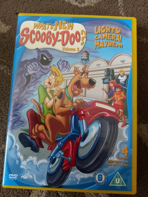 WHAT'S NEW SCOOBY Doo Lights Camera Mayhem Dvd 4 Episodes Kids £7.99 ...