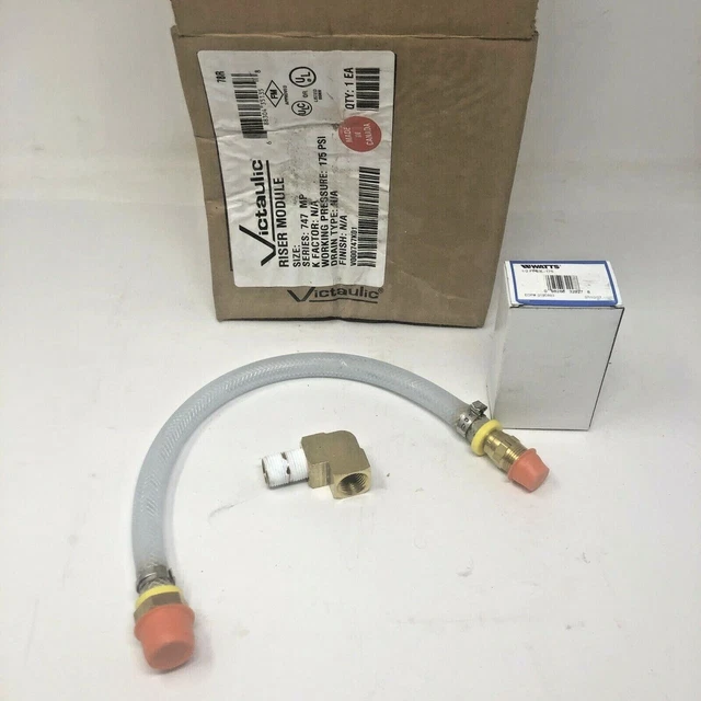 NEW VICTAULIC V000747K01 Pressure Relief Valve Kit 747MP c/w Watts 1/2 ...