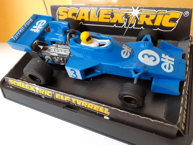 SCALEXTRIC C121 ELF Tyrrell; Stored 40+ years; Owned from new; one ...
