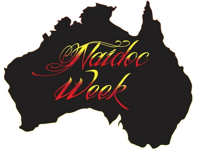 ABORIGINAL FLAG NAIDOC Week Australian Map Sticker 120 x 100mm +BONUS ...
