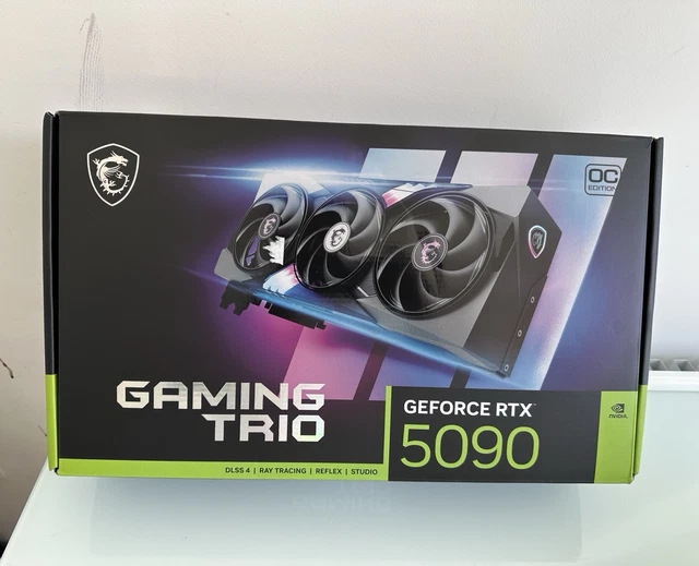 MSI GEFORCE RTX 5090 Gaming Trio OC 32GB GDDR7 NVIDIA Graphics Card £ ...