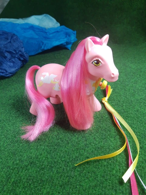 VINTAGE MY LITTLE Pony G1 Surprise Twins Mum + 4 Ribbons 1994 EU/NL% £ ...